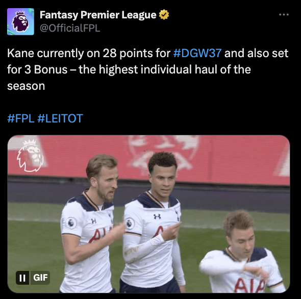 Highest FPL Gameweek Scores in FPL History